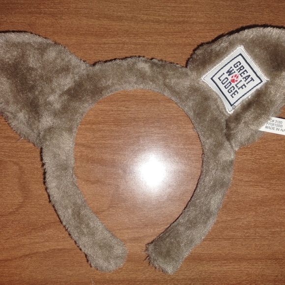Accessories | Great Wolf Lodge Wolf Headband Ears Gray And White White ...